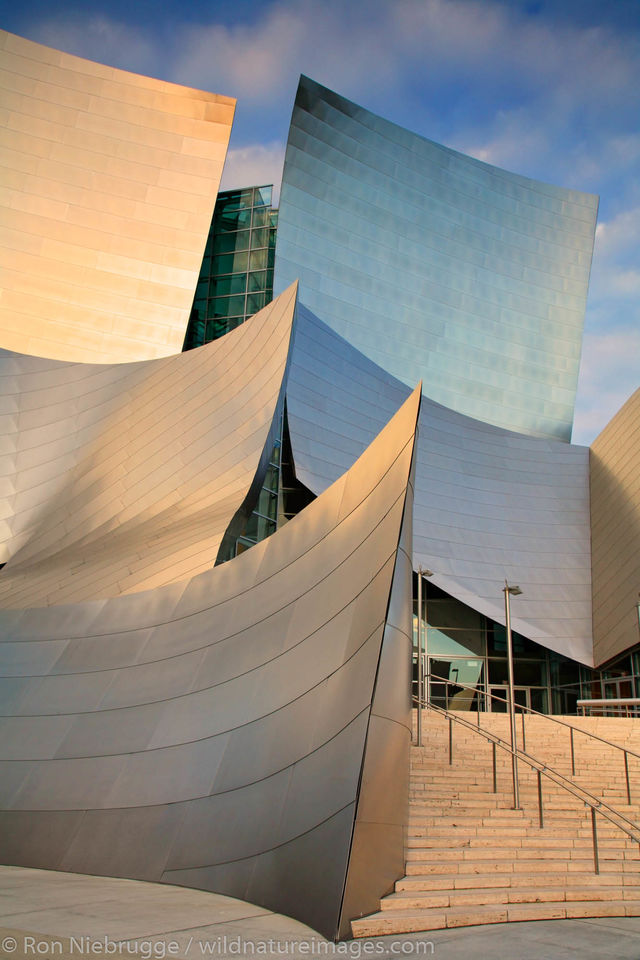 Walt Disney Concert Hall | Los Angeles, California. | Ron Niebrugge ...