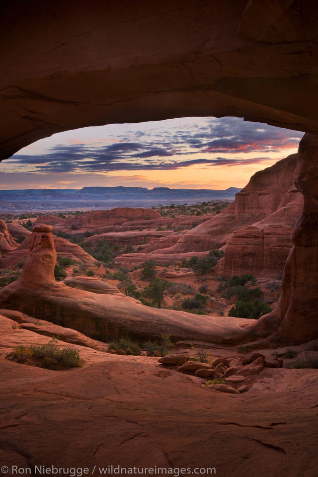 Tower, Arch, Arches National Park | Ron Niebrugge Photography