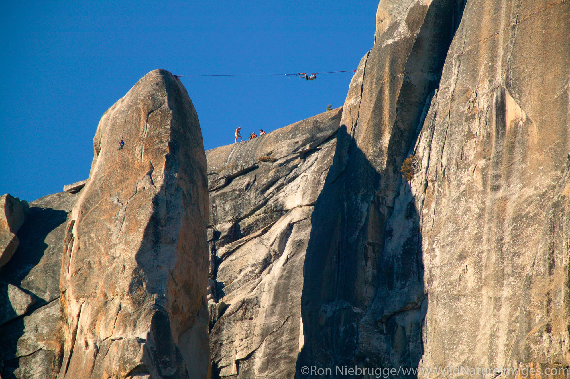 Tyrolean Traverse | Photos by Ron Niebrugge