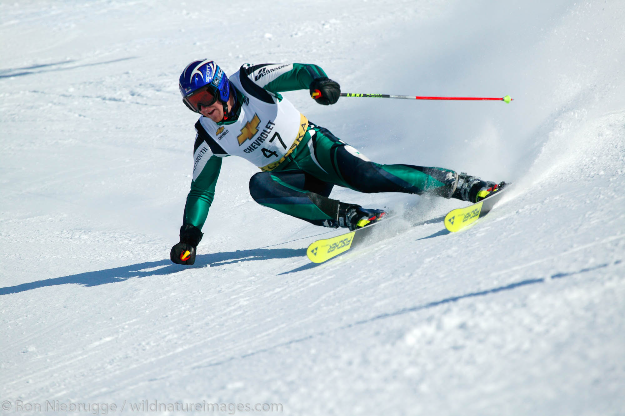 Downhill Skier | Photos by Ron Niebrugge