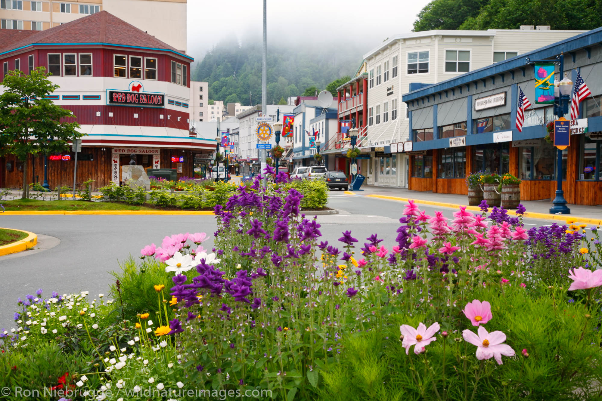 Downtown Juneau, Alaska | Photos by Ron Niebrugge