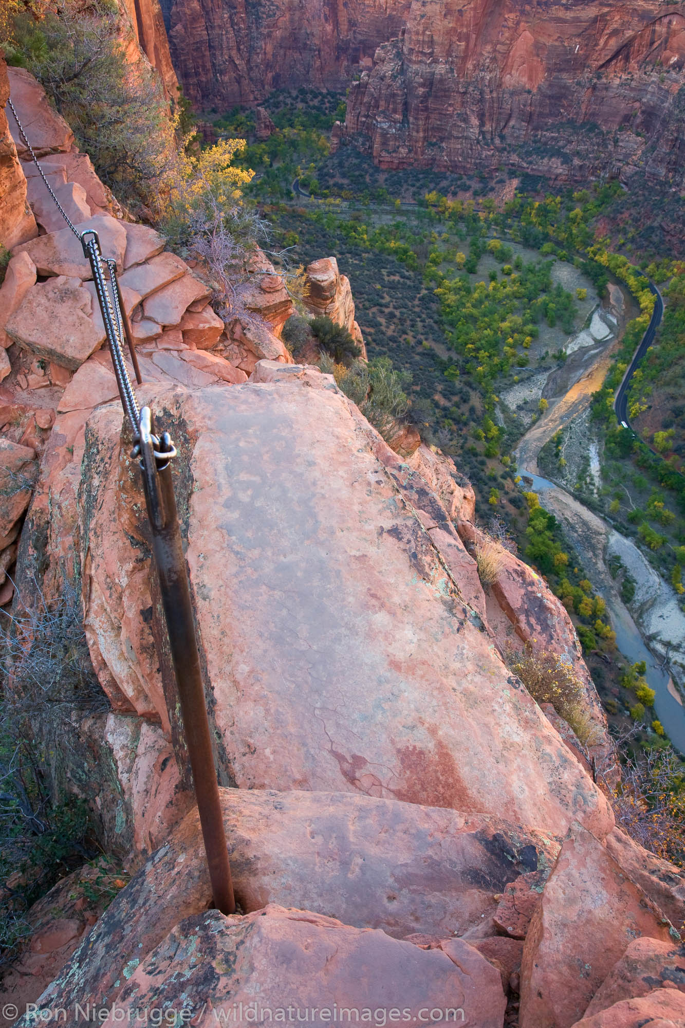 Angels Landing trail, Zion | Photos by Ron Niebrugge