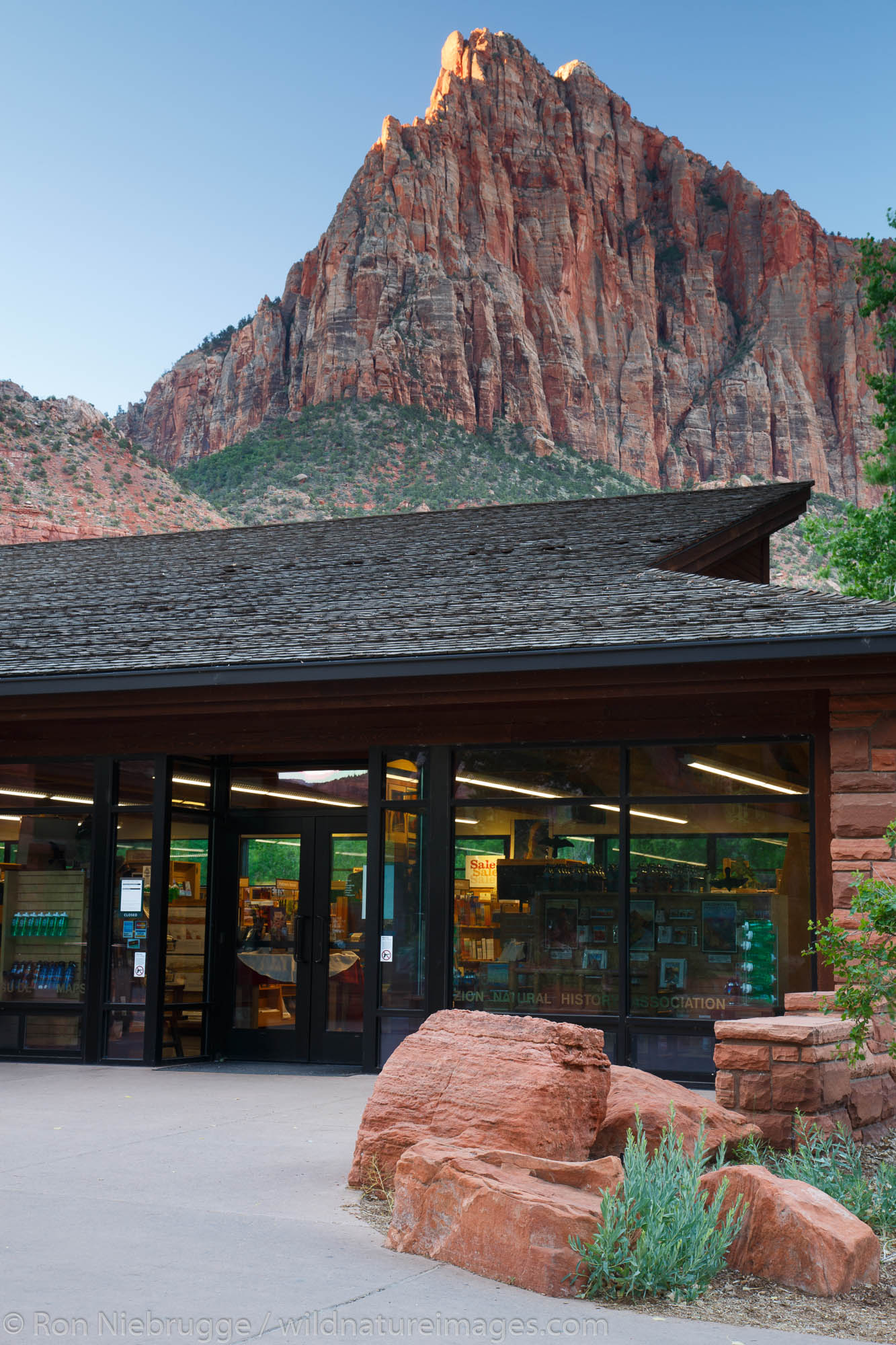 Zion National Park Visitor Center | Photos by Ron Niebrugge