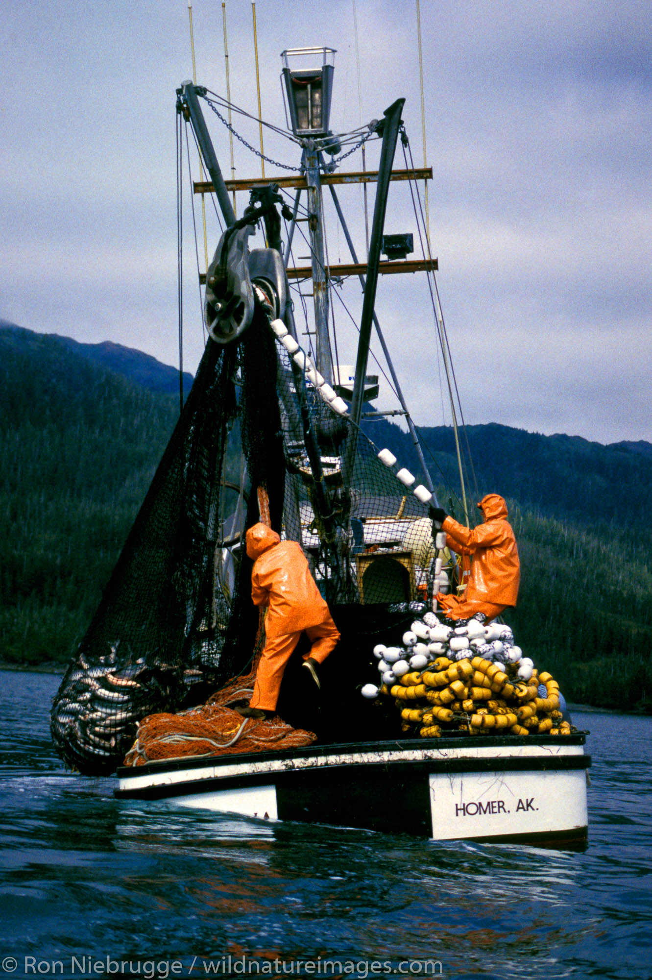 Salmon Seiner | Alaska | Photos by Ron Niebrugge