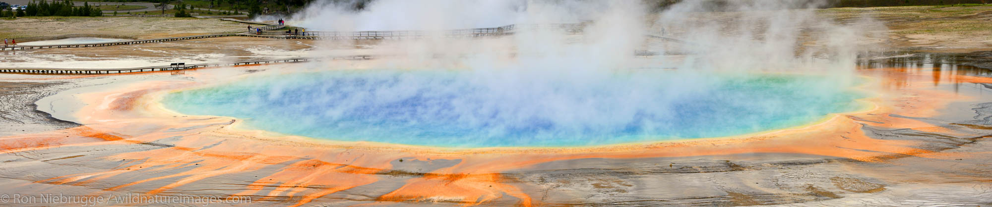 Grand Prismatic Spring | Photos by Ron Niebrugge