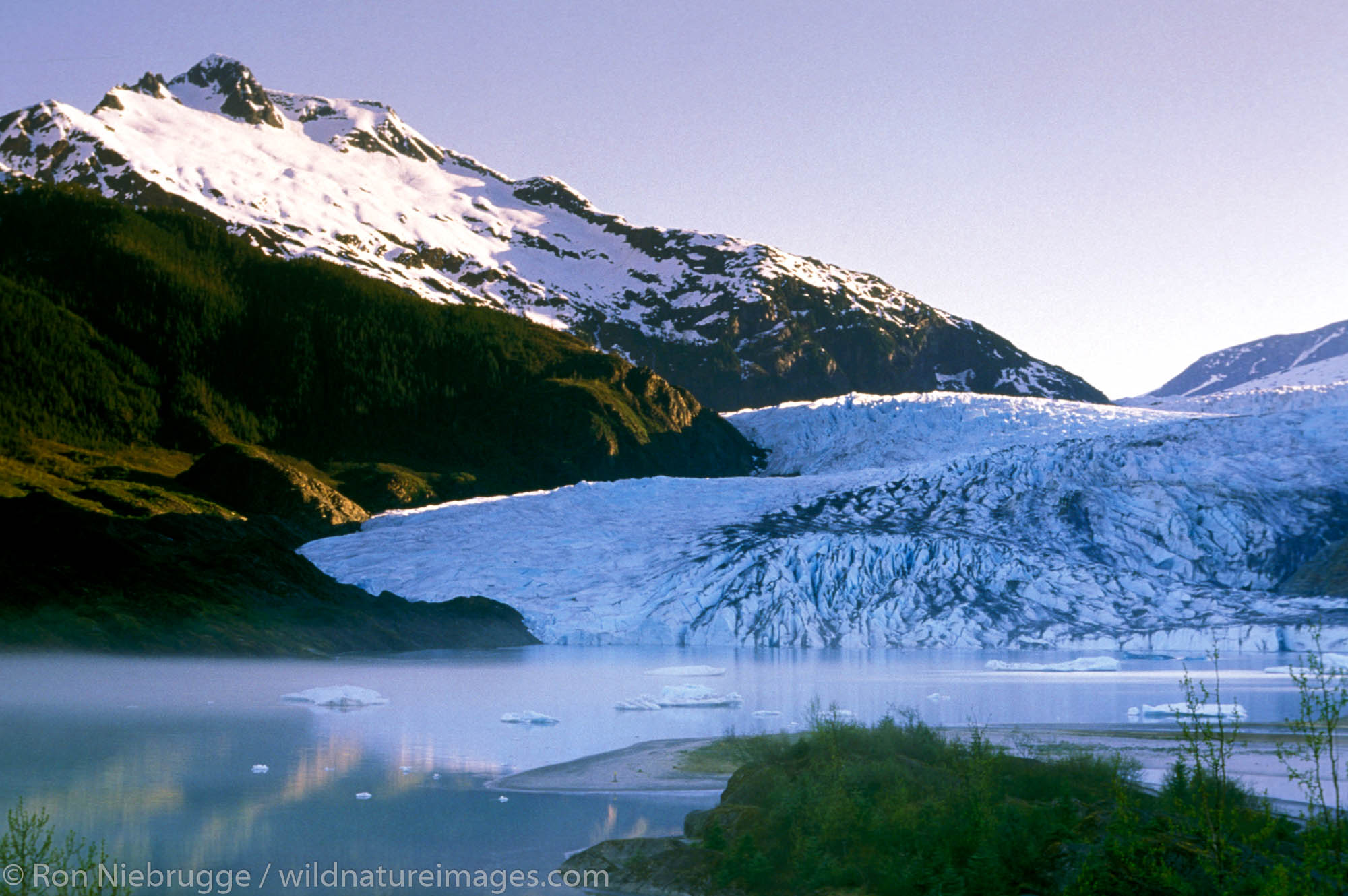 Mendenhall Glacier/Lake | Juneau, Alaska. | Photos by Ron Niebrugge